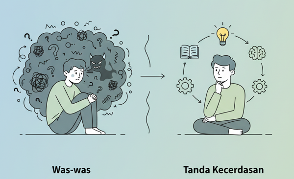 Overthinking dalam Islam: Bisikan Setan (Was-was) atau Tanda Kecerdasan?